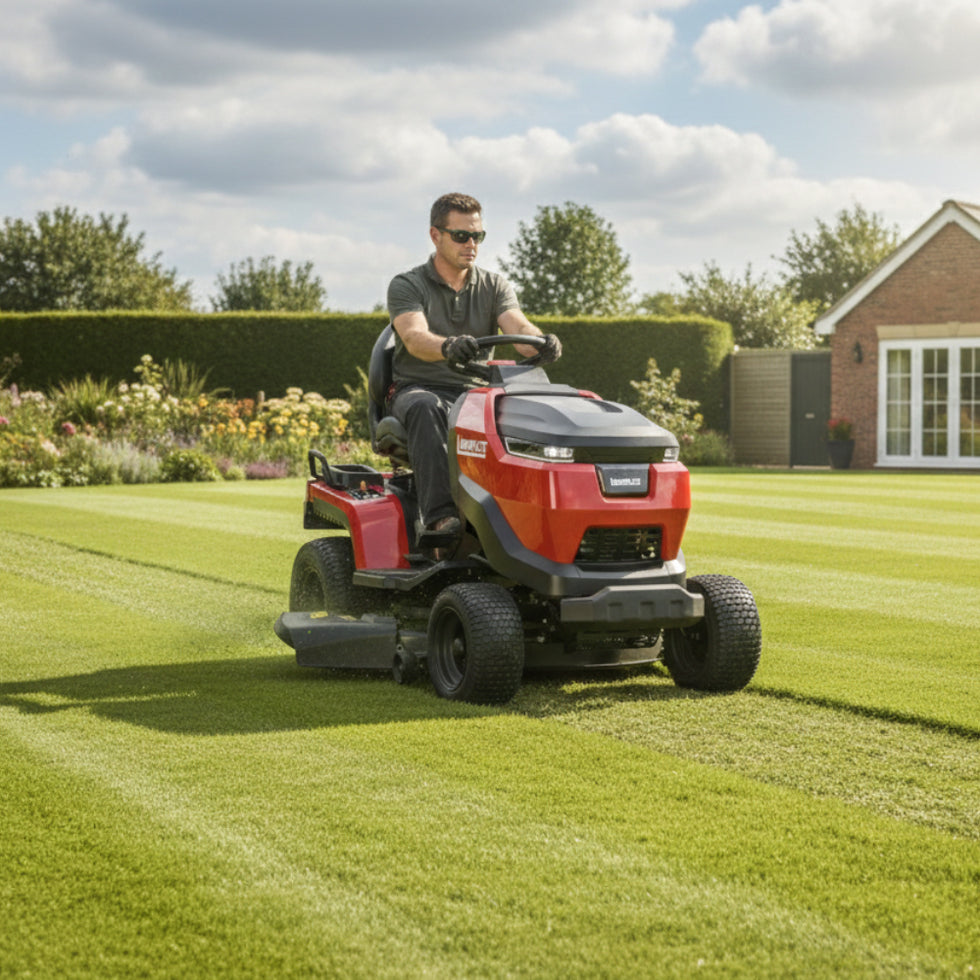 Lawnflite T88SM-L2 89cm Manual Side Discharge Lawn Tractor – The Green ...