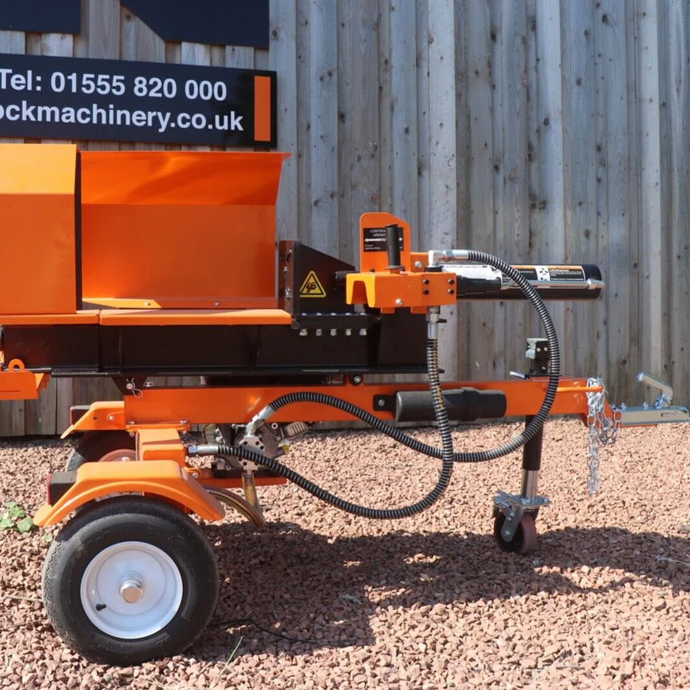 Rock 22 Ton Venom HZ-Series Horizontal Petrol Log Splitter – The Green ...