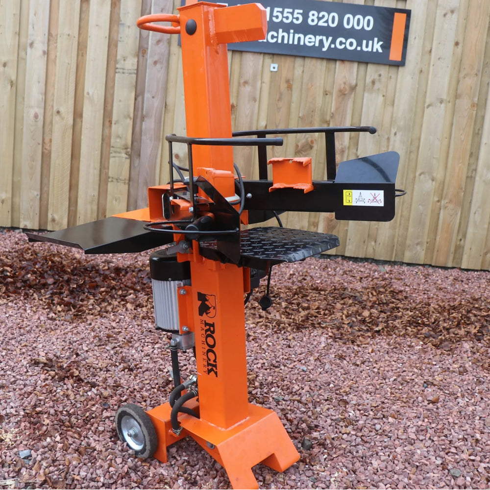 Rock 8 Ton Venom Compact Series Vertical Electric Log Splitter – The ...