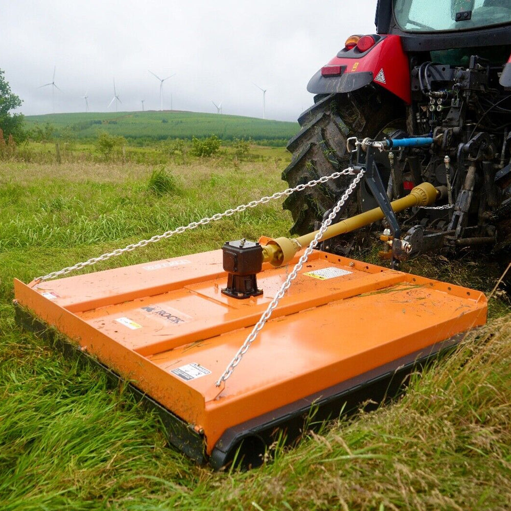 Rock Blitz RM160 PTO Field Topper Mower – The Green Reaper