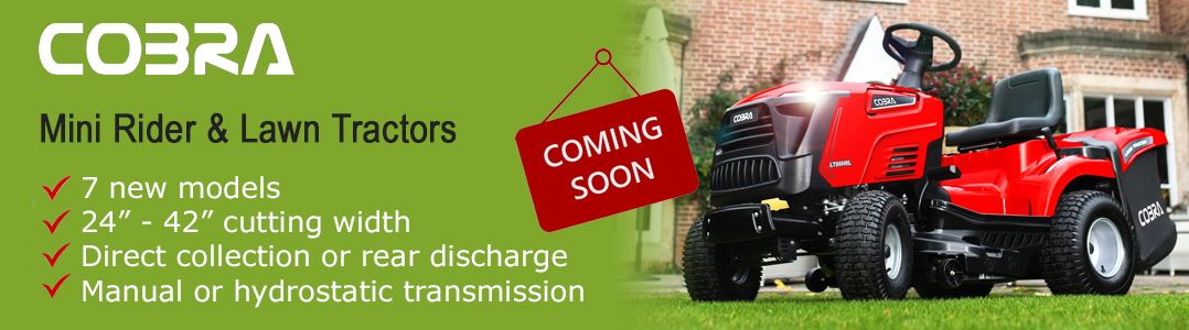 Cobra Ride-On Lawn Mowers & Lawn Tractors - Cobra Garden - Shop By Brand
