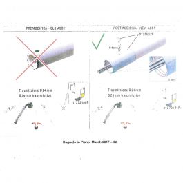 Oleo-Mac 61280326 Adapter Kit for 24mm Shaft Attachments to 26mm Power ...