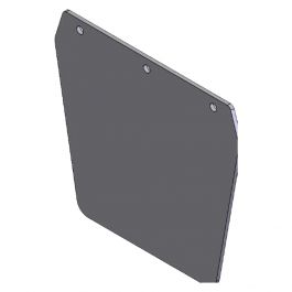 Hansa Inlet Chute Rubber Flap for C13 Chipper