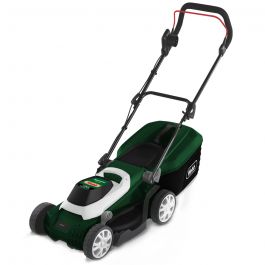 Webb WEER33RR Supreme 33cm (13") Electric Rotary Lawn Mower with Rear ...