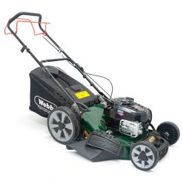 Webb WER21HW4 Supreme 4-in-1 Hi-Wheel Self-Propelled Petrol Lawn Mower ...