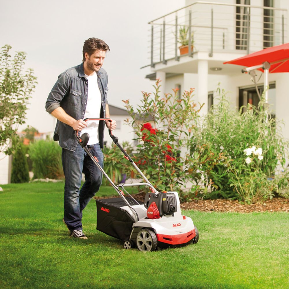 Cobra S40C 16" 2-in-1 Petrol Lawn Scarifier & Aerator