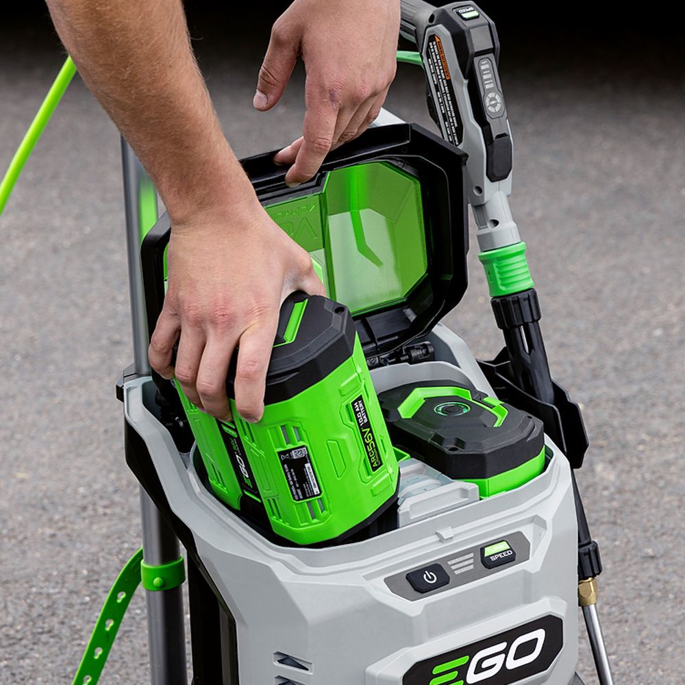 EGO Power+ HPW2000E 3200psi 56V Cordless Pressure Washer (with 2 x 7 ...