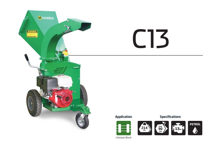 Hansa C3e Electric Garden Chipper