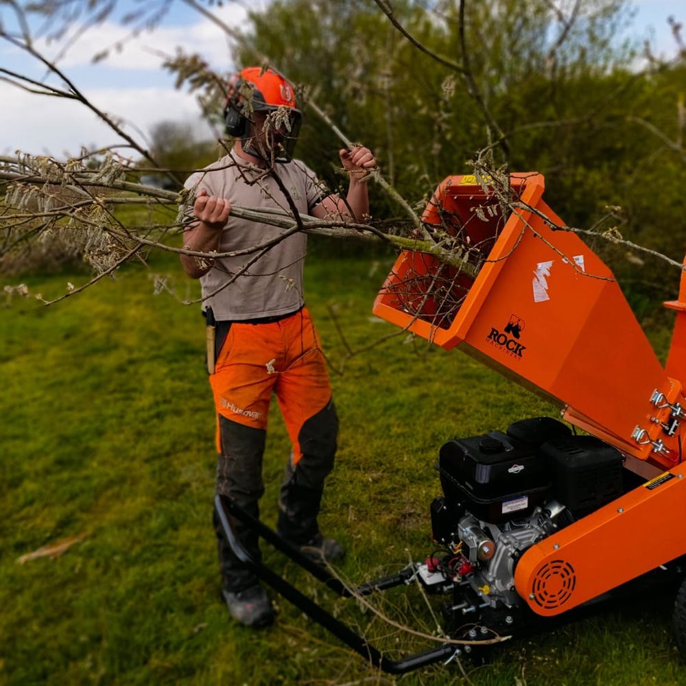 Rock RTC-160 15cm Road Towable Chipper