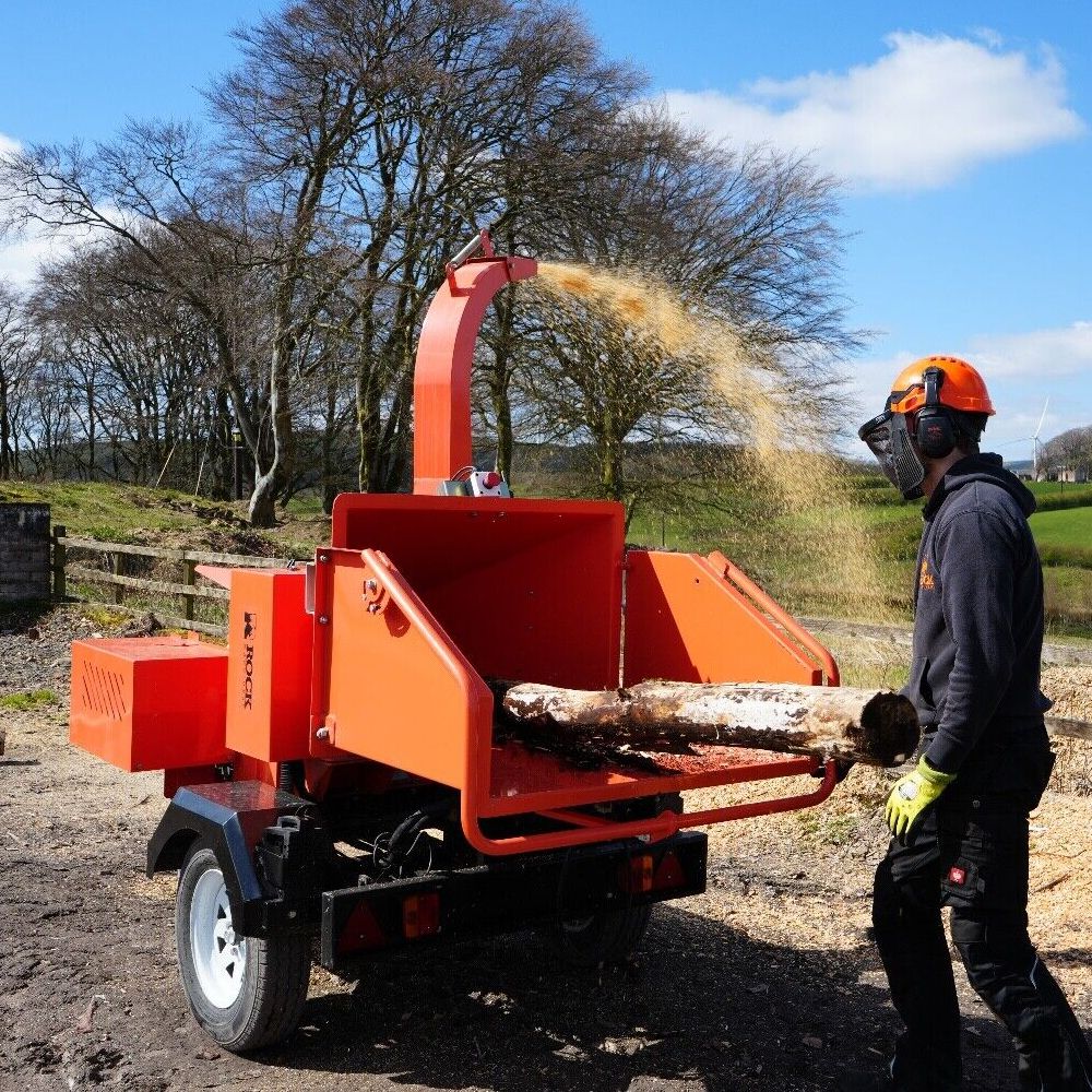 Rock RX-13 12cm 13hp Petrol Chipper DEMO MODEL