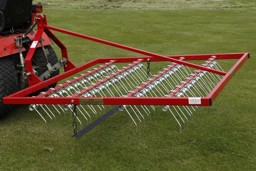 SCH 60" Two-Row Towed Scarifying Rake