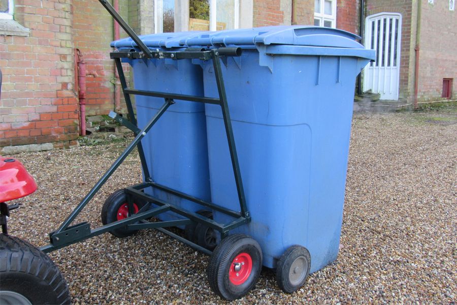 SCH Large Waste Bin Mover Trailer