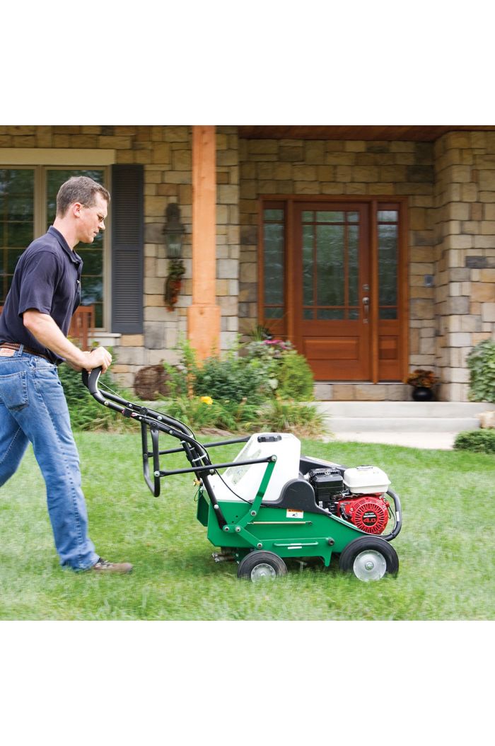 Billy Goat Lawn Scarifiers, Overseeders and Plugr Aerators - The Green ...