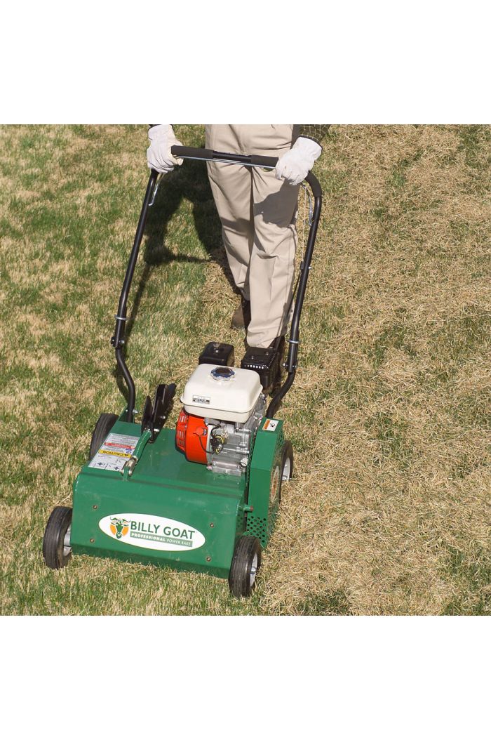 Billy Goat Lawn Scarifiers, Overseeders and Plugr Aerators - The Green ...