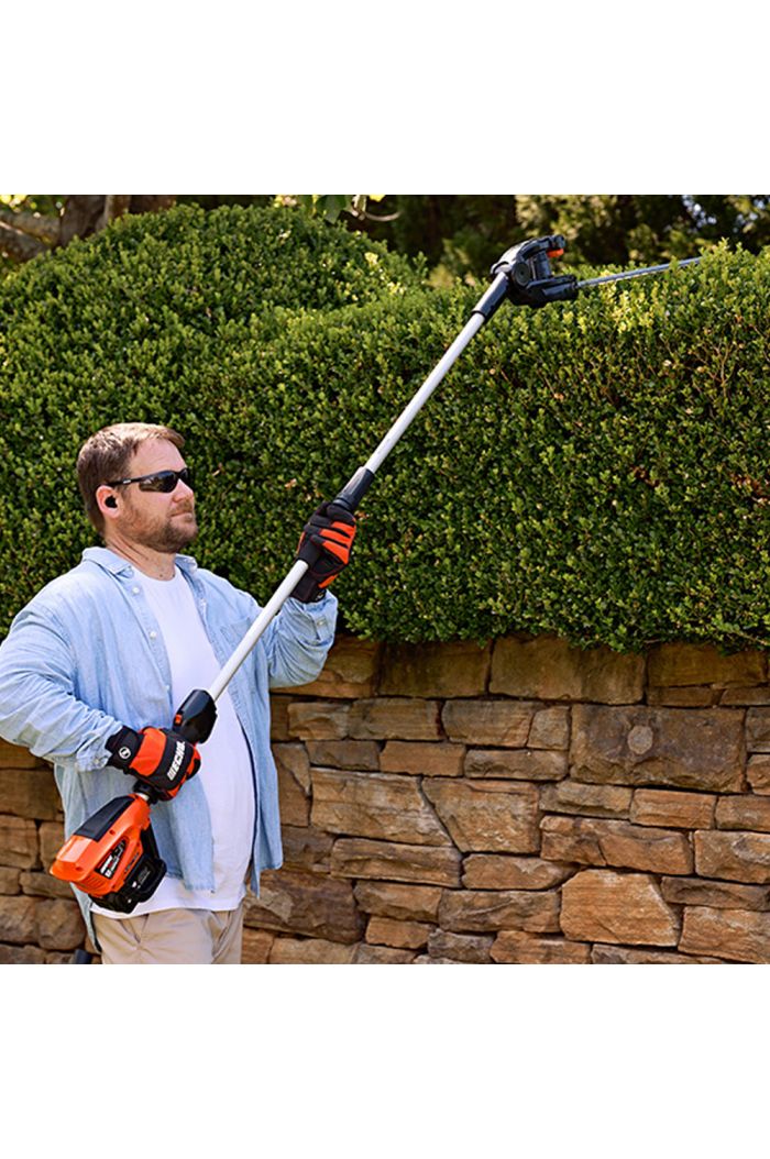 Pole Hedge Trimmers | Long Reach Hedge Cutters - The Green Reaper