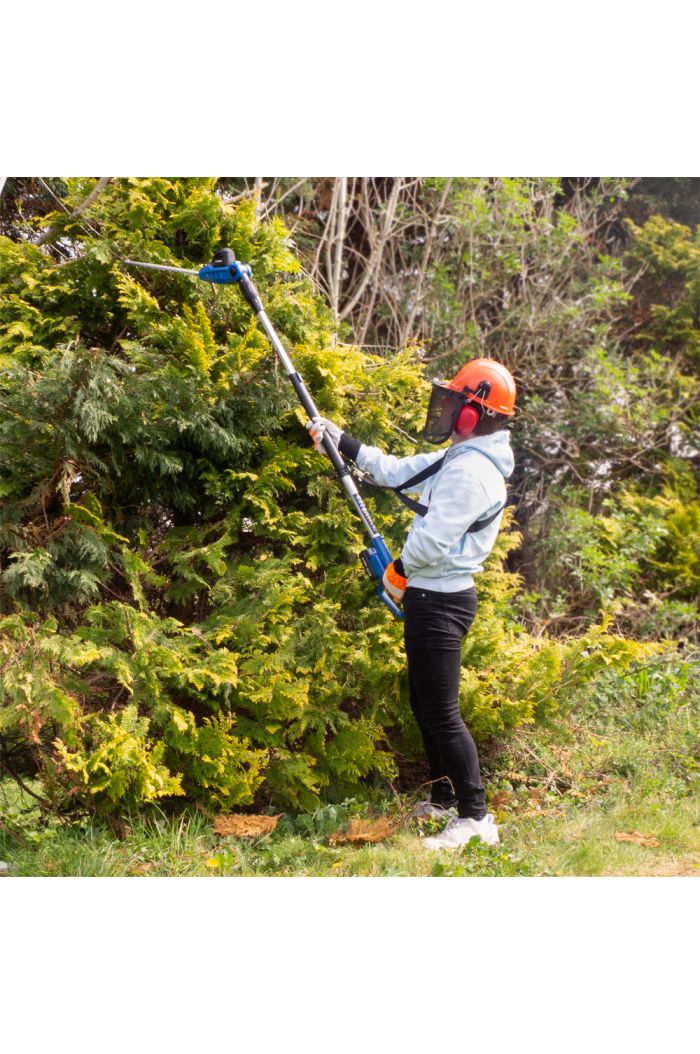 Pole Hedge Trimmers | Long Reach Hedge Cutters - The Green Reaper