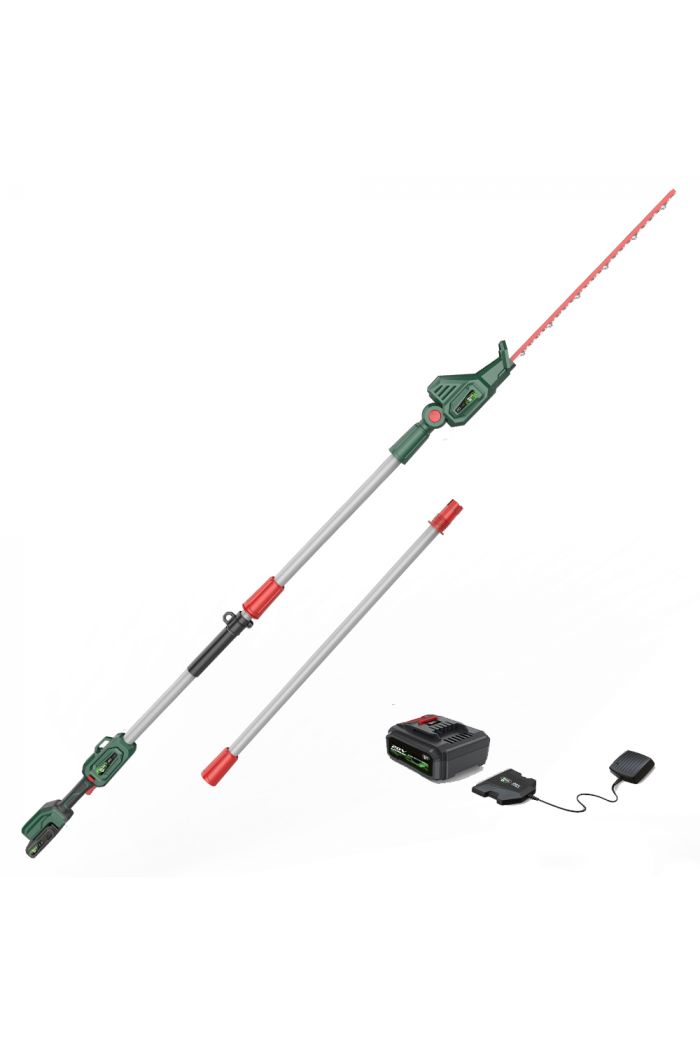 Pole Hedge Trimmers | Long Reach Hedge Cutters - The Green Reaper