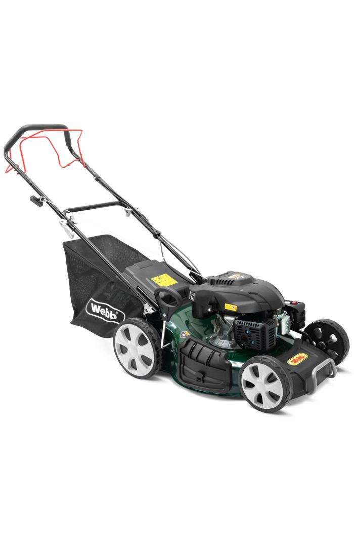 Webb Petrol Four-Wheel Rotary Lawn Mowers - Webb Walk-Behind Petrol ...