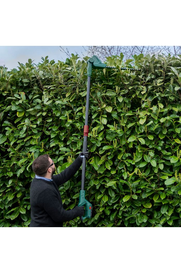 Pole Hedge Trimmers | Long Reach Hedge Cutters - The Green Reaper