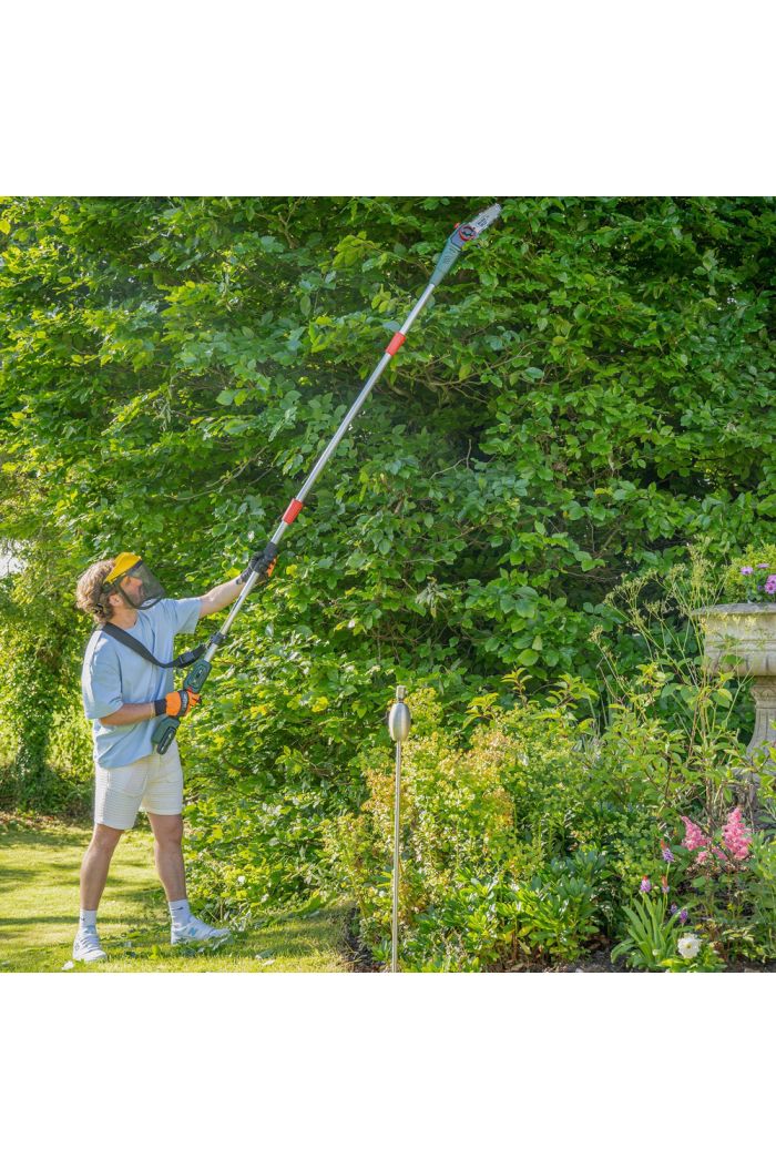Pole Hedge Trimmers | Long Reach Hedge Cutters - The Green Reaper