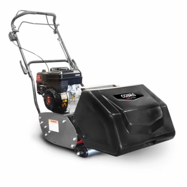 Cobra Fortis 14L 35cm/14" Self-Propelled Petrol Cylinder Lawn Mower