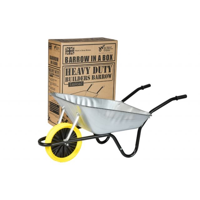 The Walsall Shire Multi Purpose Barrow In A Box - Lilac - Pneumatic Wheel